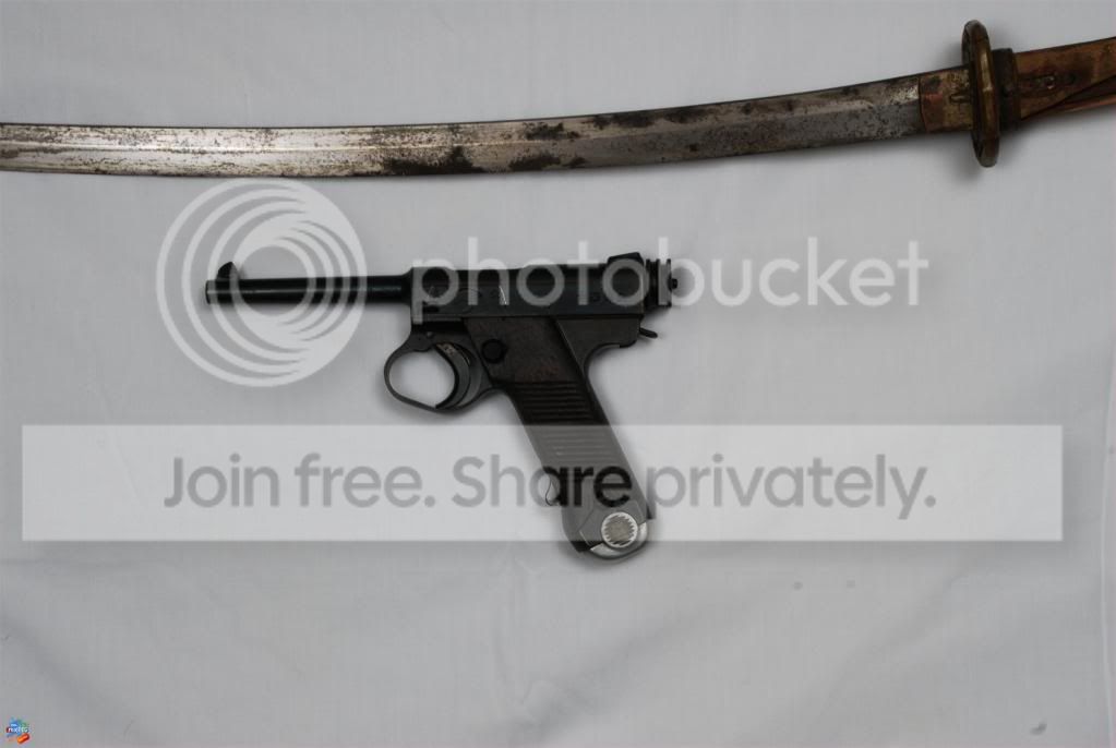 Captured Japanese Samurai Sword and Nambu Pistol - with lots of pics ...